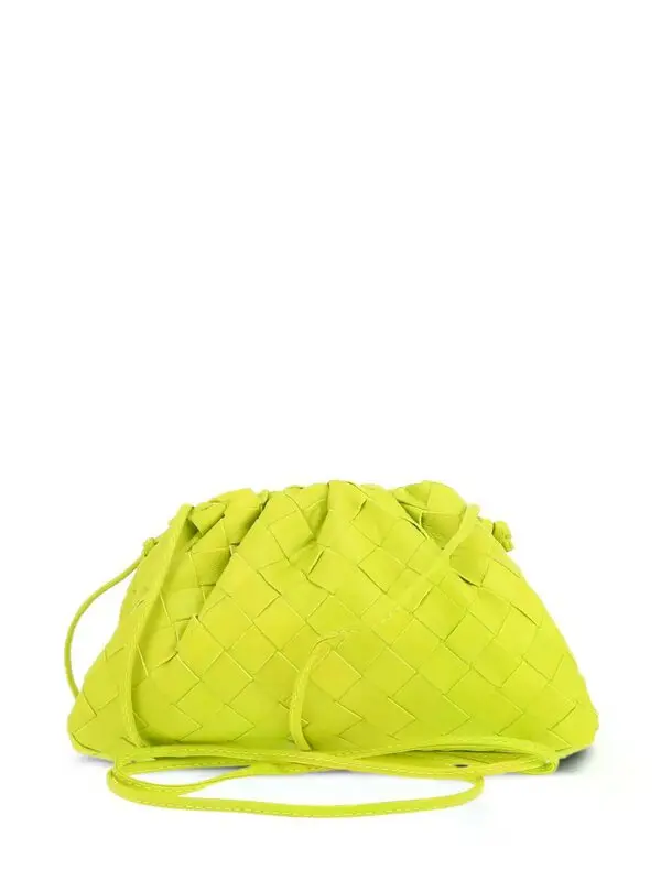 Bottega Veneta Intrecciato Leather Pouch With Shoulder Strap