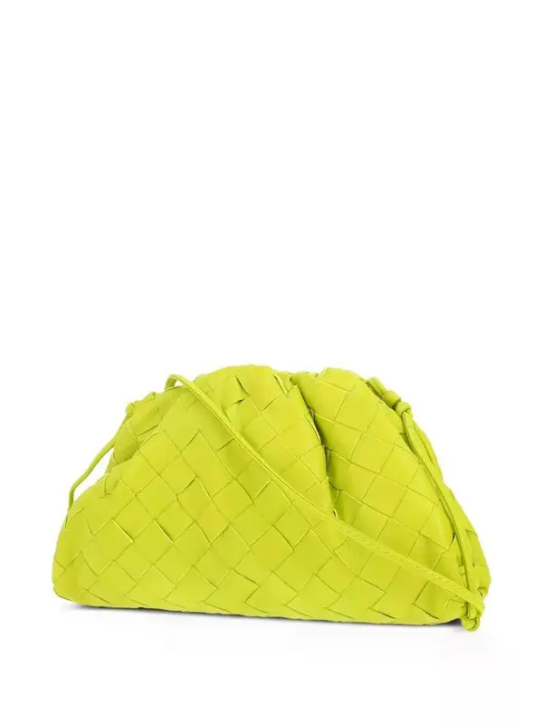 Bottega Veneta Intrecciato Leather Pouch With Shoulder Strap