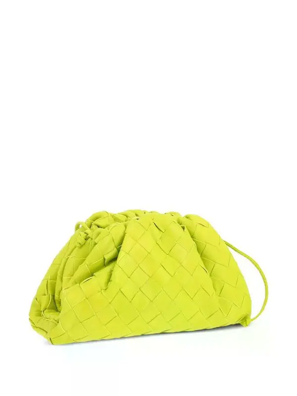 Bottega Veneta Intrecciato Leather Pouch With Shoulder Strap