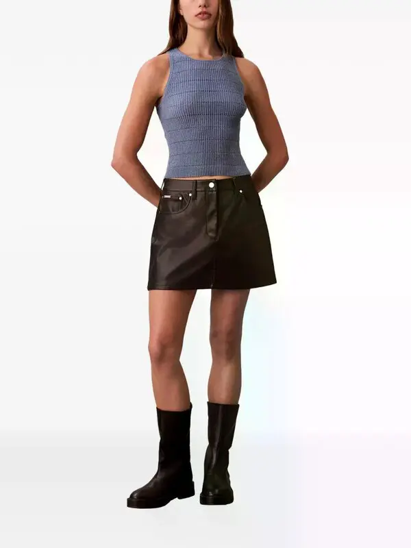 Calvin Klein Openwork Knit Top