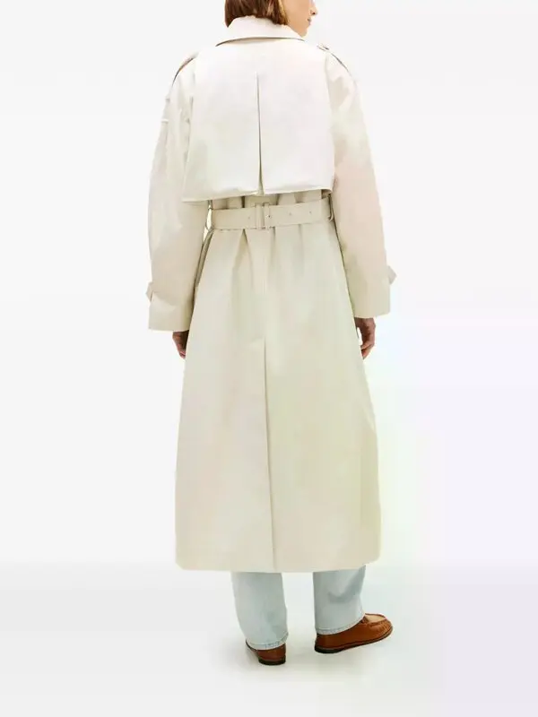Tommy Hilfiger Belted Button-fastening Trench Coat