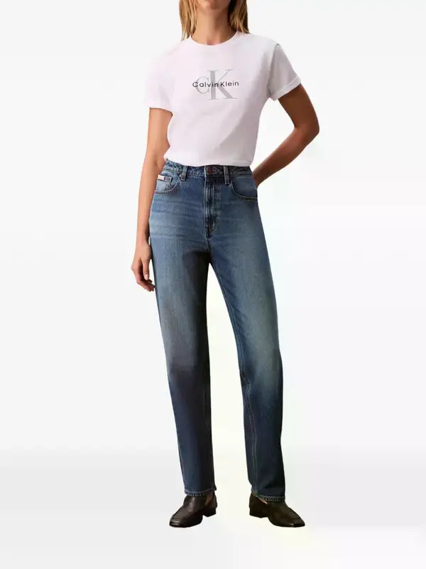 Calvin Klein Button-fastening Five-pocket Jeans