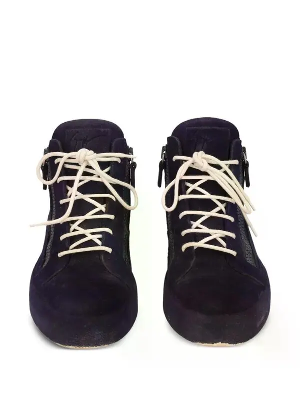 GIUSEPPE ZANOTTI Lace-up Shoes - Purple