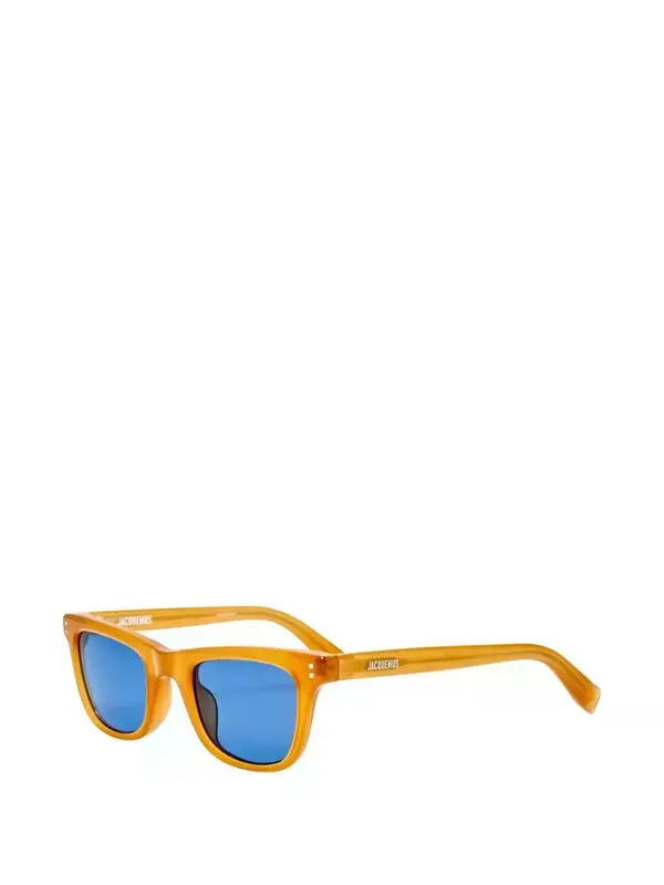 Jacquemus Square Frame Sunglasses - Orange