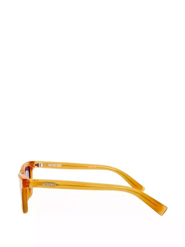 Jacquemus Square Frame Sunglasses - Orange
