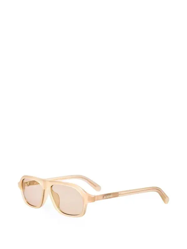 Jacquemus Geometric Frame Sunglasses