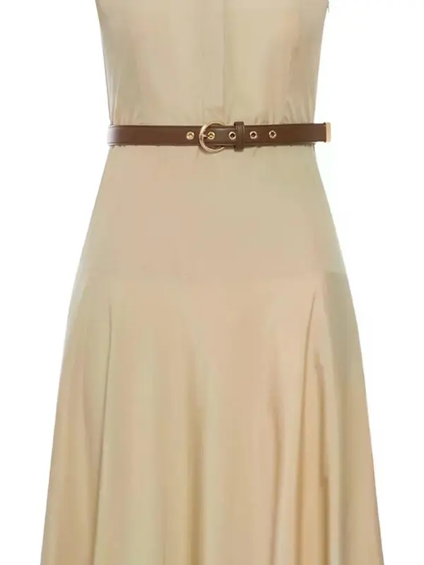 Max Mara Belted Maxi Dress