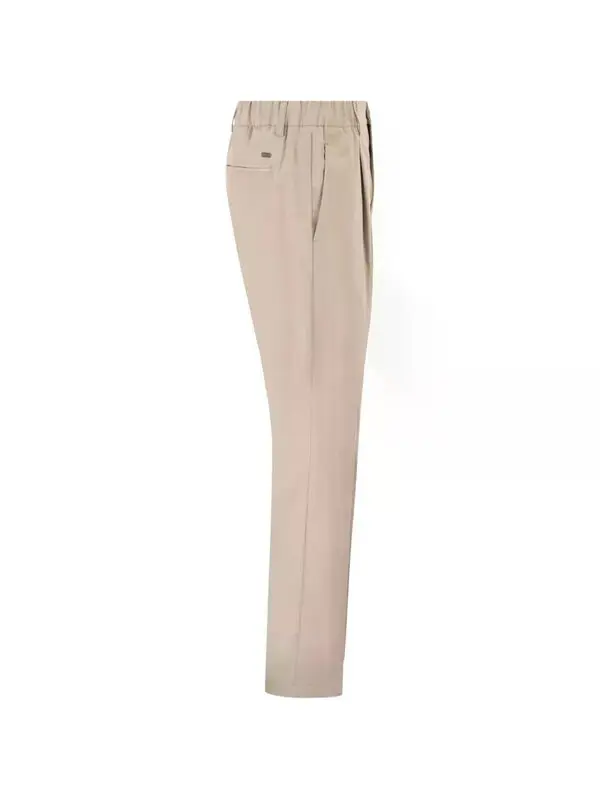Herno Pleated Trousers - Neutrals