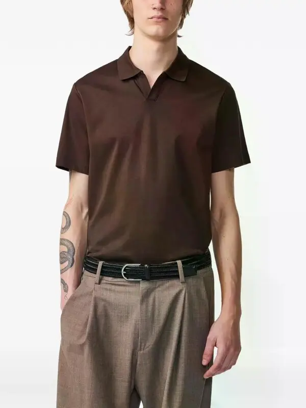 Nn07 Open-collar T-shirt