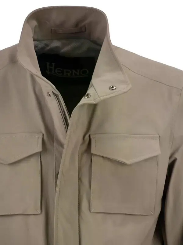 Herno Flap-pocket Field Jacket - Neutrals