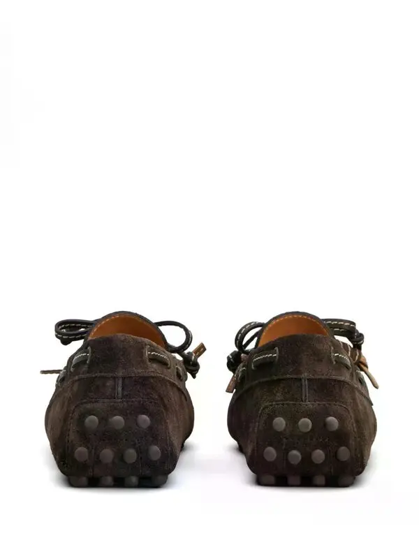 TOD'S Tassel Detail Loafers - Brown