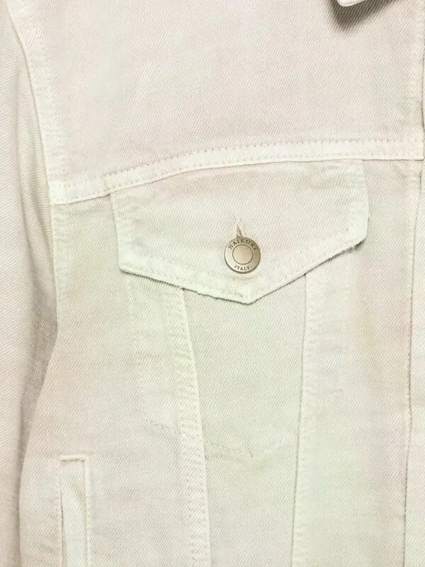HAIKURE Buttoned Denim Jacket - Neutrals