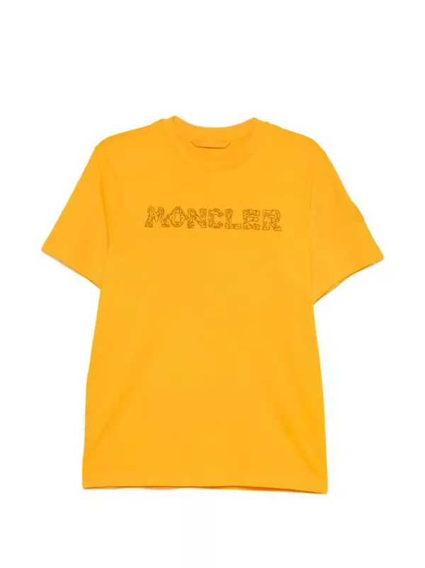 Moncler Logo T-shirt - Orange