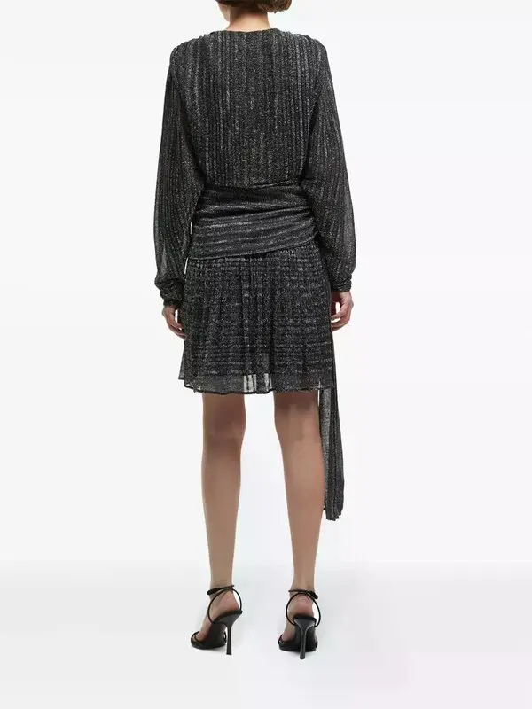 IRO PARIS Draped Minidress