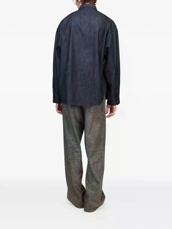 Acne Studios Patch Embellished Baggy Jeans