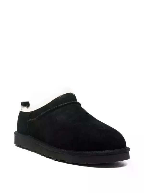 UGG Classic Micro Suede Slippers - Black