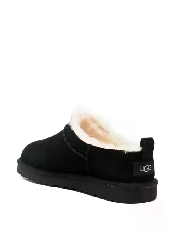 UGG Classic Micro Suede Slippers - Black