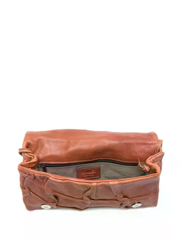 SOMMET Soffietta Leather Clutch