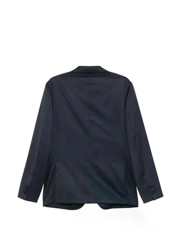 Zegna Flap Pocket Suit - Blue
