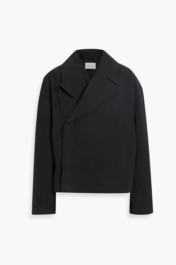 Loulou De Saison Coen Cotton Jacket - Black