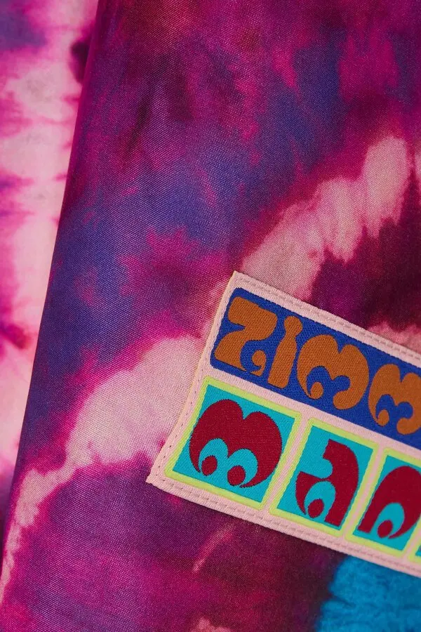 Zimmermann Tiedye Silk Habotai Shirt