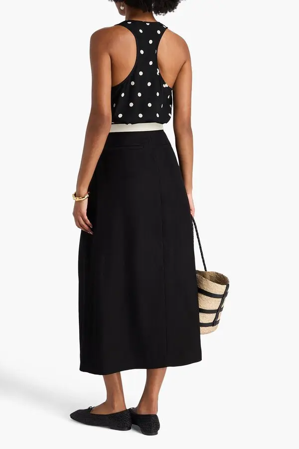 Zimmermann Polkadot Crepe De Chine Tank