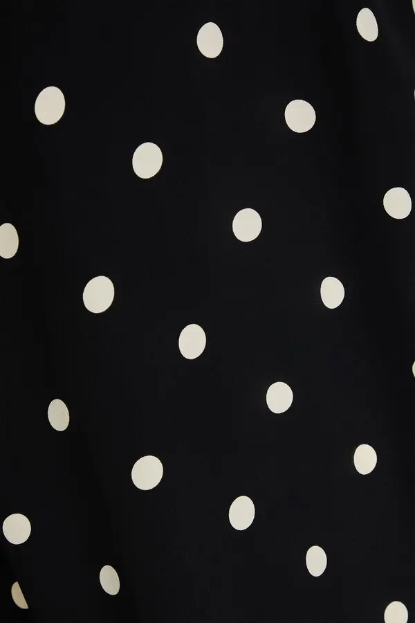 Zimmermann Polkadot Crepe De Chine Tank