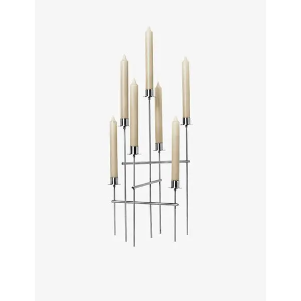 FERM LIVING Elysia Stainless- Candelabra 41.7cm