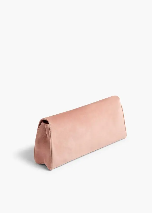 Khaite Audrey Clutch - Dusty Pink