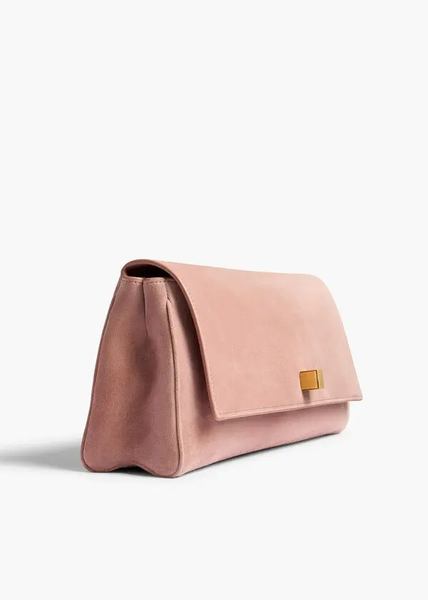 Khaite Audrey Clutch - Dusty Pink