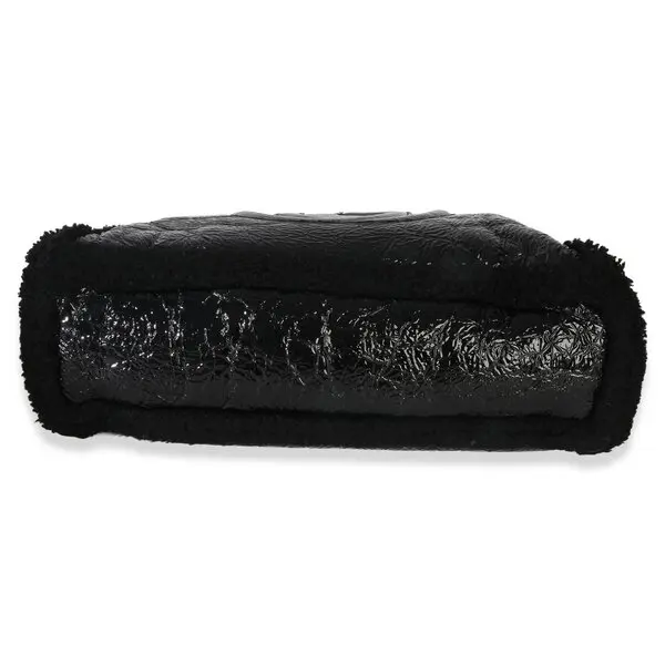 Gucci Patent Shearling Soho Hobo