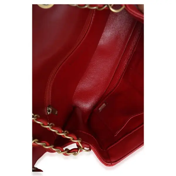 Chanel Quilted Caviar Filigree Flap Bag