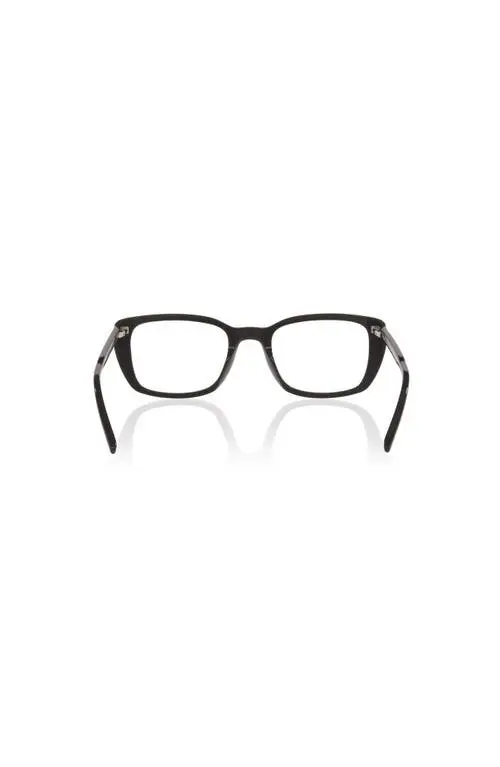 Saint Laurent 49mm Rectangle Optical Glasses
