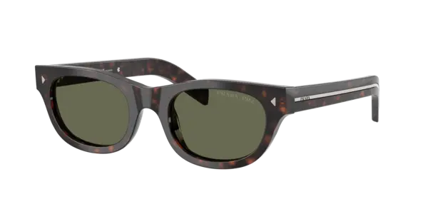 Prada Sunglass Pr C09sf - Green Polarized