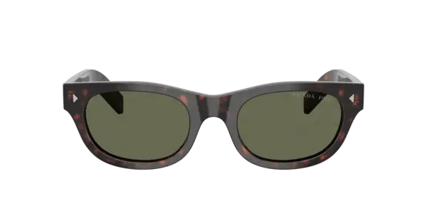 Prada Sunglass Pr C09sf - Green Polarized