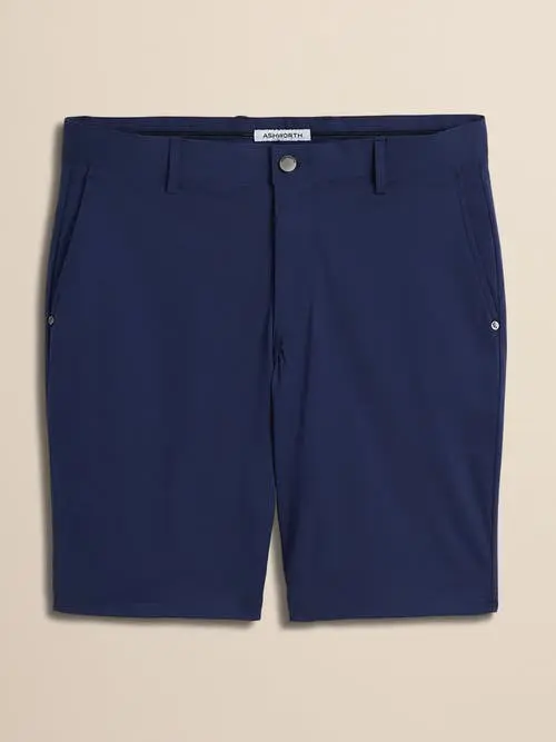 ASHWORTH GOLF Classic Stretch Short - Driver Navy