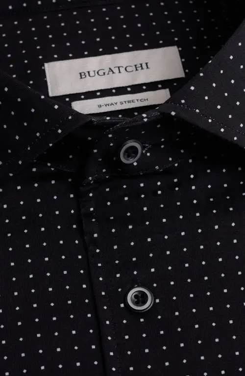 Bugatchi Devon Ooohcotton® Micro Dot Print Button-up Shirt