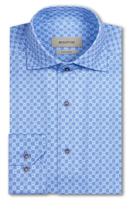 Bugatchi Devon Ooohcotton® Circle Print Button-up Shirt