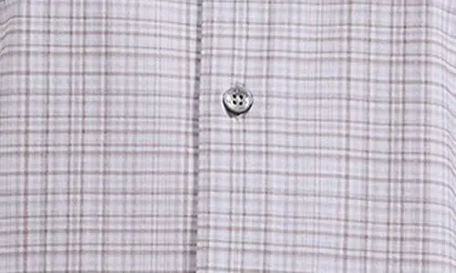 Bugatchi James Ooohcotton® Plaid Button-up Shirt - Limestone