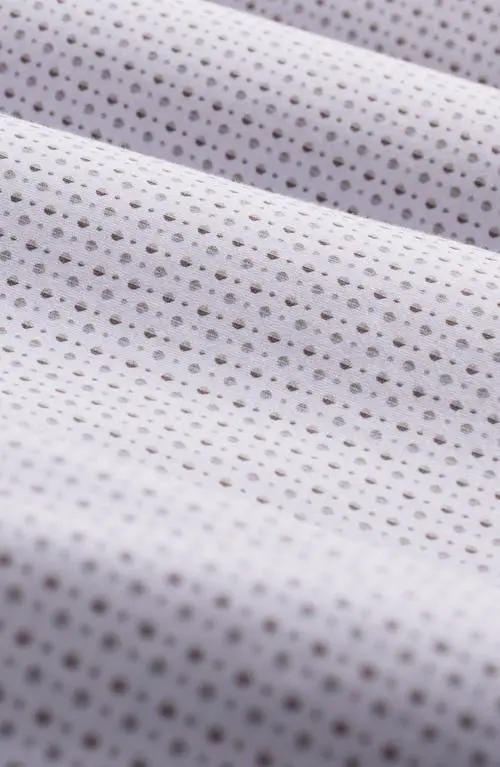 Bugatchi James Ooohcotton® Geometric Print Button-up Shirt - Limestone