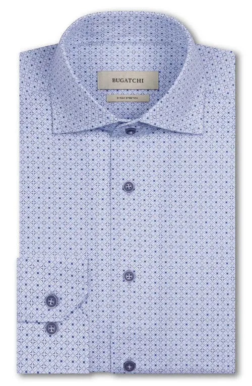 Bugatchi Devon Ooohcotton® Tile Geo Print Button-up Shirt