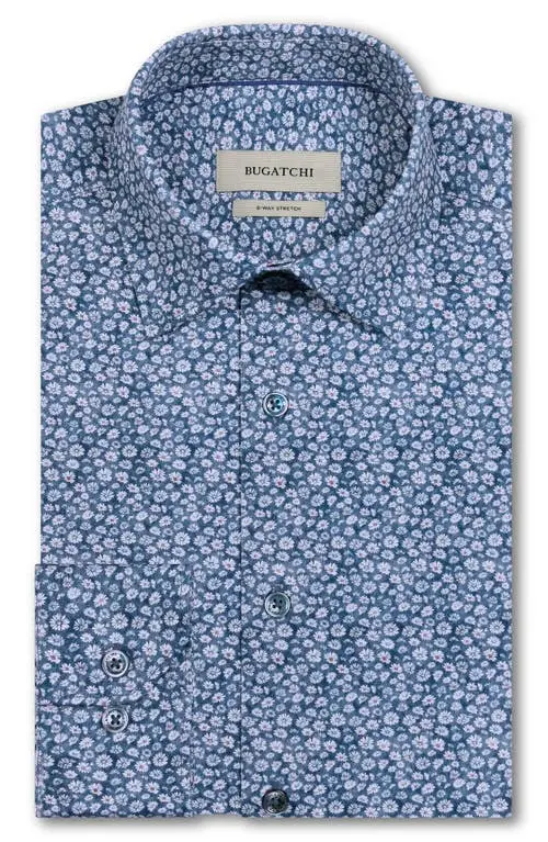 Bugatchi James Ooohcotton® Daisy Print Button-up Shirt