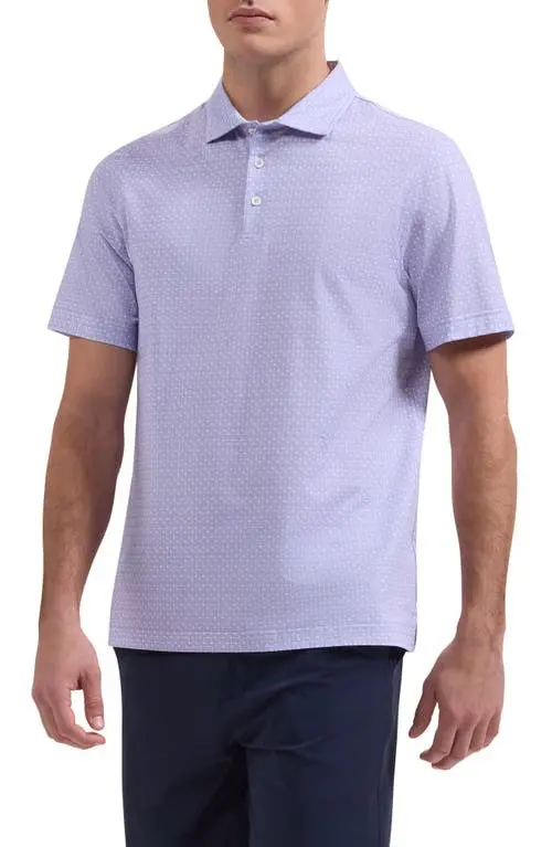 Bugatchi Victor Ooohcotton® Palm Tree Print Polo - Lavender