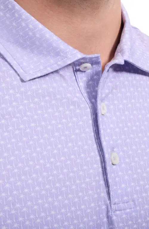 Bugatchi Victor Ooohcotton® Palm Tree Print Polo - Lavender
