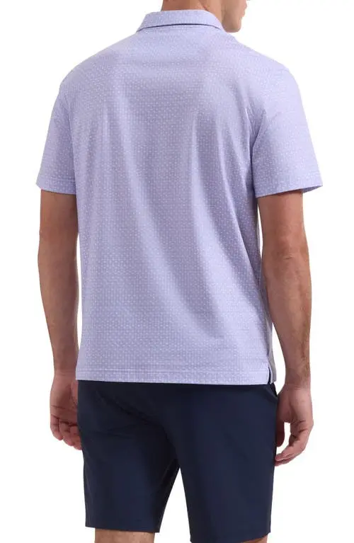 Bugatchi Victor Ooohcotton® Palm Tree Print Polo - Lavender