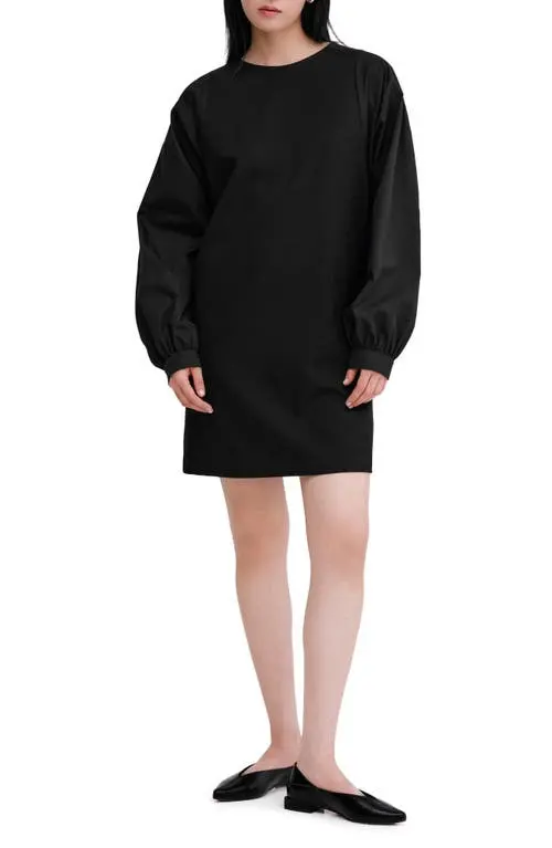 MARCELLA Patti Long Sleeve Dress - Black