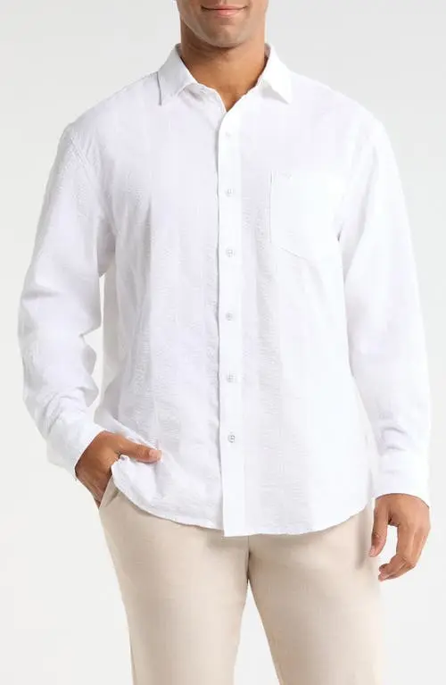 Tommy Bahama Nova Wave Button-up Shirt - White