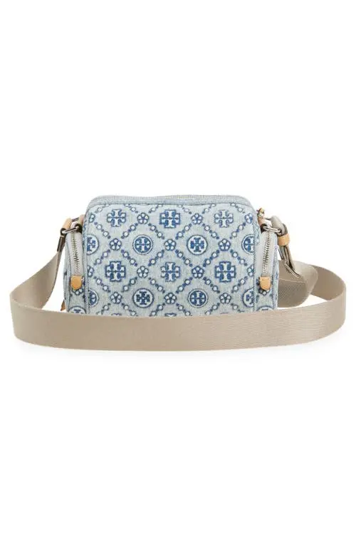 Tory Burch T Monogram Denim Pocket Crossbody Bag