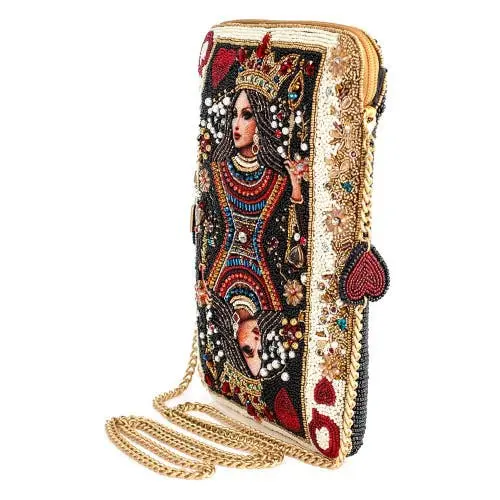 MARY FRANCES ACCESSORIES The Queen Mini Handbag