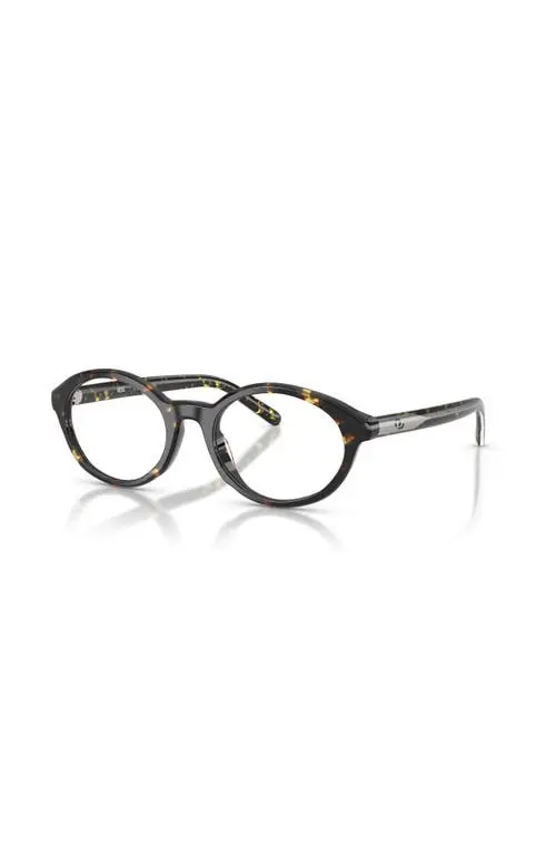 DIESEL® 50mm Oval Optical Glasses - Tortoise